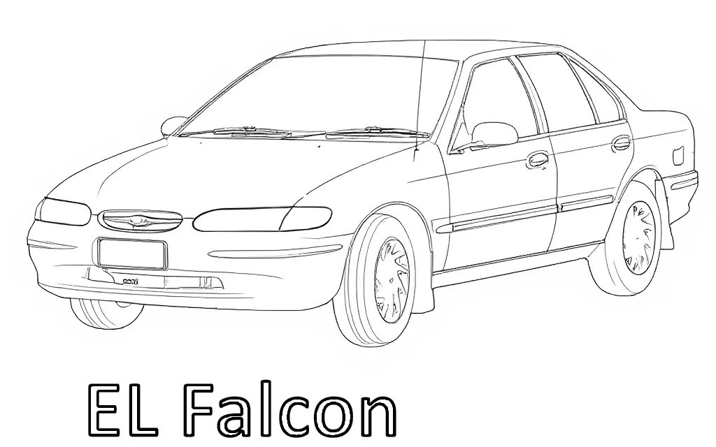 EL Falcon vs EF Falcon - Aussie Fords